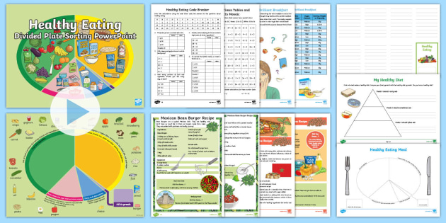 KS2 Healthy Eating Activity Pack - Teaching Resources