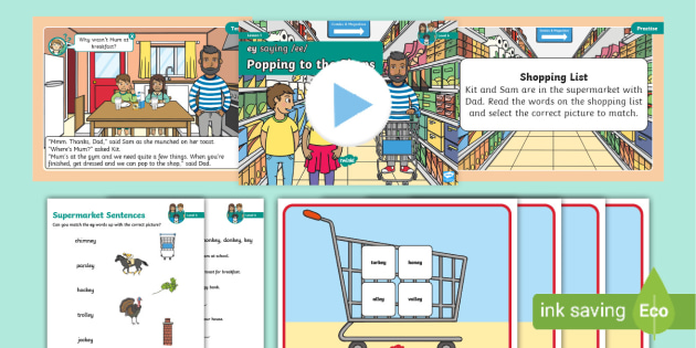 ‘ey’ saying /ee/ Lesson Plan - Level / Phase 6 Week 20 Lesson 1 Twinkl ...