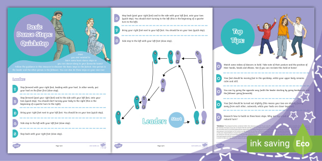 Basic Dance Steps: Quickstep