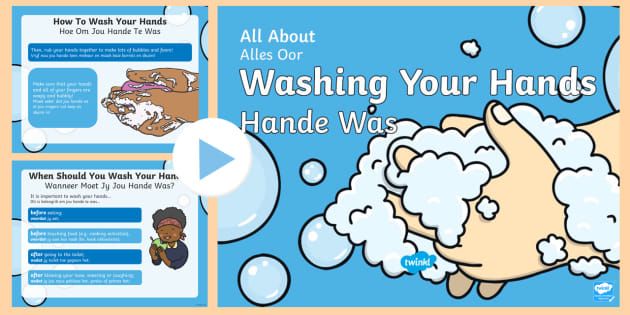 Hand Washing Powerpoint Presentation Hand Wash Icons For PowerPoint