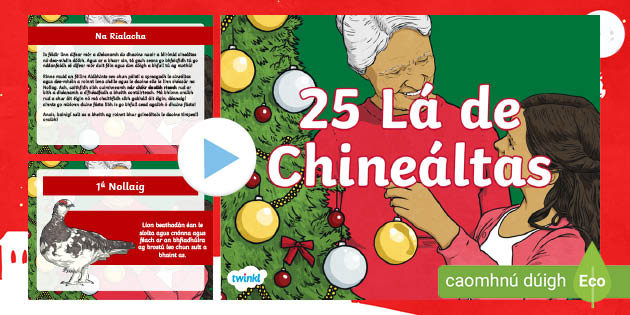 25 Days of Kindness PowerPoint Gaeilge (teacher made)