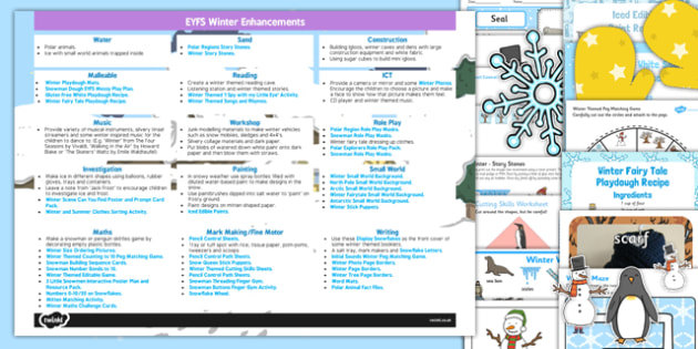 Eyfs Enhancement Ideas And Resources Pack To Support