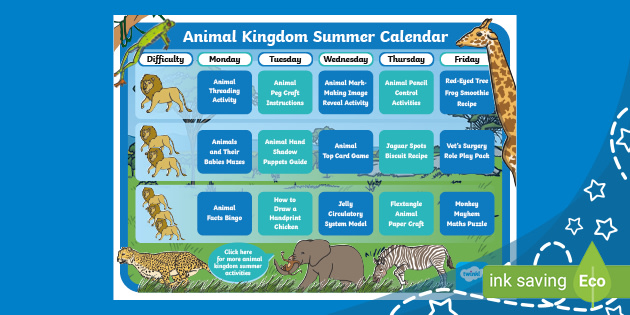 Animal Kingdom Activities | twinkl.co.uk