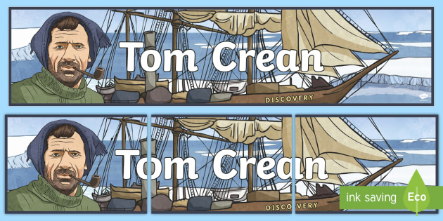 Tom Crean Display Banner