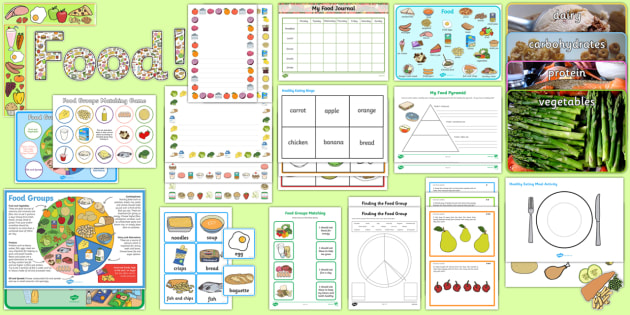 Food Resource Pack (teacher made)