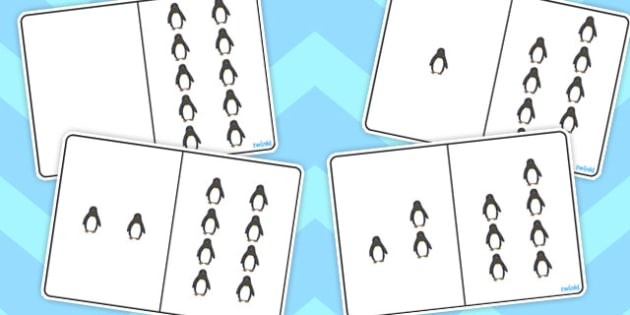 Penguin Counting Number Bonds to 10 (teacher made)