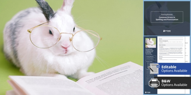 Homophone Practice Common Errors | KS3 SPaG | Beyond English