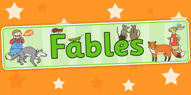 Fables Display Banner (Teacher-Made)
