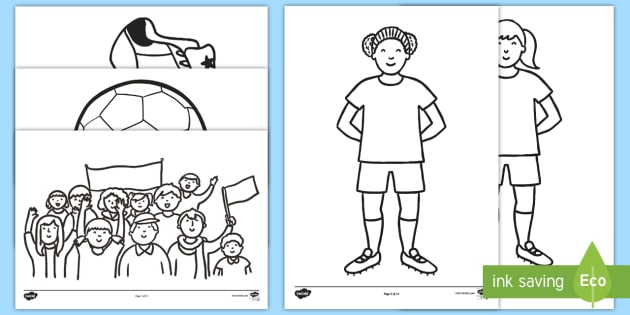 UEFA Women's Euro 2017 Colouring Pages (teacher made)