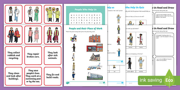 Geography First/Second Class People and Places Pack 1