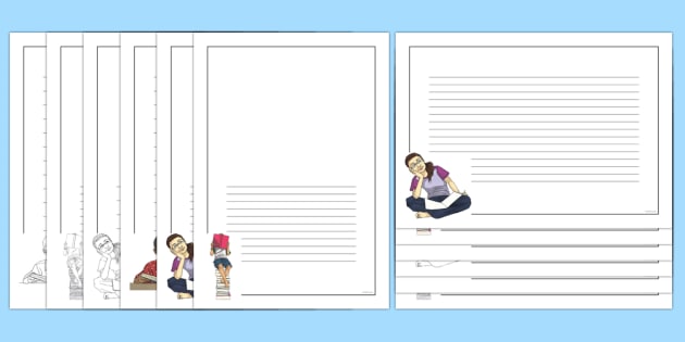 International Literacy Day Page Border Pack (teacher made)