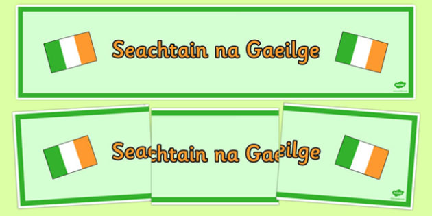 Seachtain na Gaeilge Banner | Acmhainní Gaeilge | Twinkl