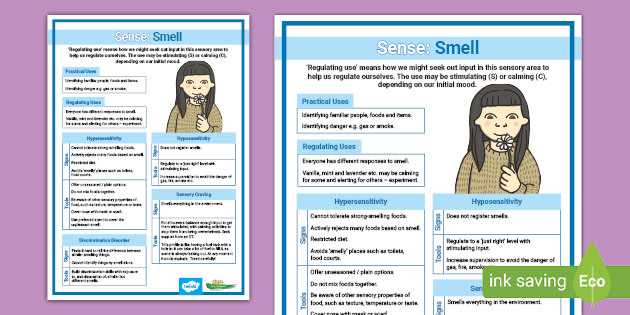 Regulating Sense of Smell Display Poster