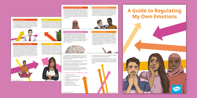 Regulating My Own Emotions Guide (teacher made)