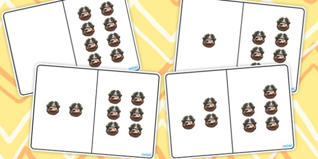 FREE! - Pirate Counting Number Bonds to 8 (Teacher-Made)