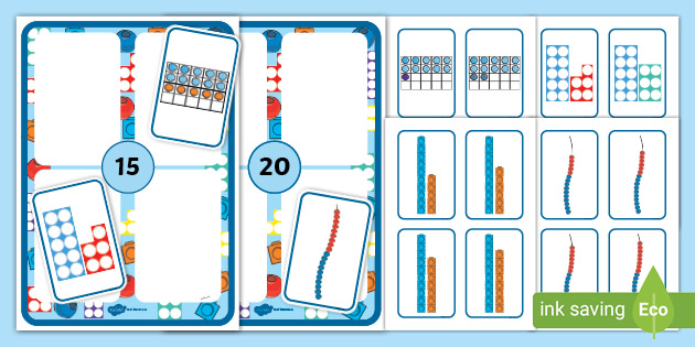 👉 Sorting Number Representations to 20 Activity