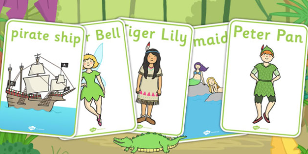 Peter Pan Display Posters (teacher made)