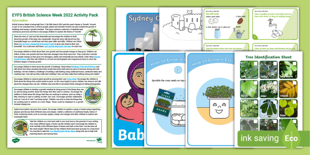 EYFS British Science Week 2022 Resource Pack (teacher made)