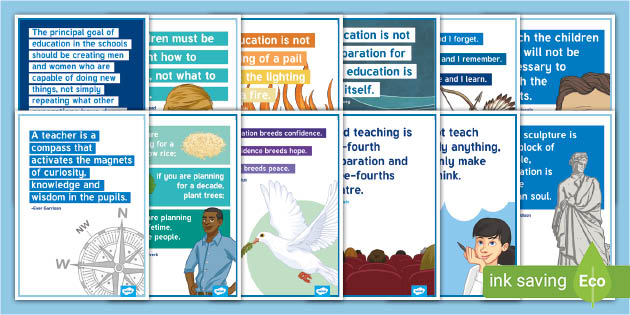 Inspirational Quotes Displays | twinkl.com.au