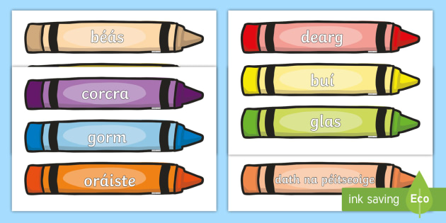 Postaer Taispeána A4: Dathanna ar Criáin - Dathanna ar