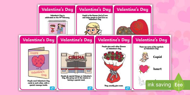 Valentine's Day Display Facts Posters (teacher made)