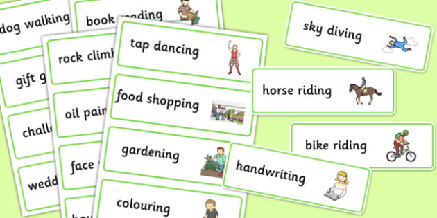 Three Syllable Final 'ng' Sound Word Cards