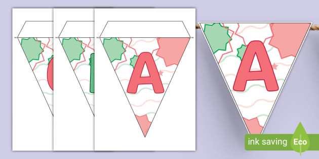 UAE Themed Display Bunting (teacher made)