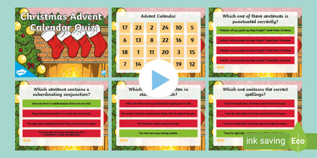 Grammar Christmas Activities | twinkl.com.au