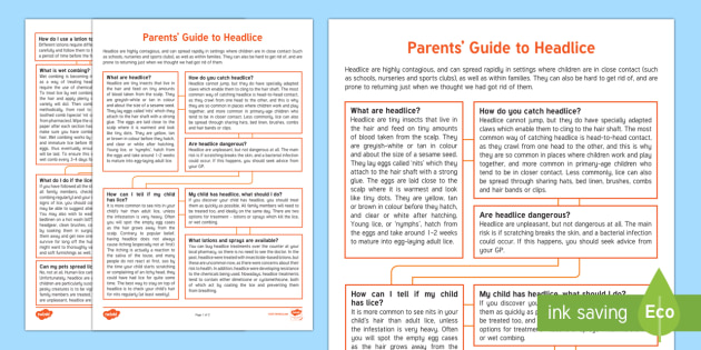 National Bug Busting Day - Parents' Guide to Headlice