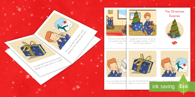 The Christmas Surprise Emergent Reader - Christmas, Holidays, Guided Reader