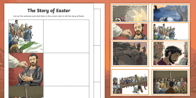 The Story of Easter Story Sequencing/Recount Activity Pack