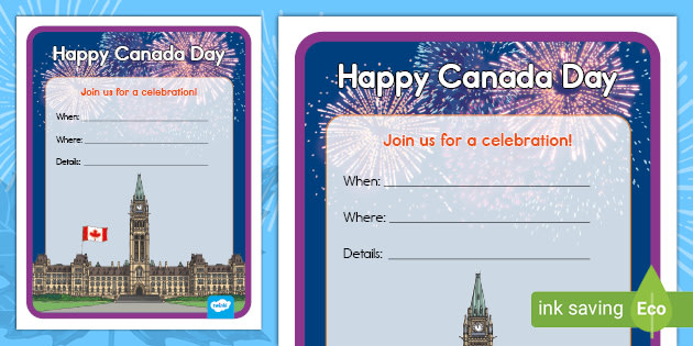 Canada Day Poster - Twinkl Canada (teacher made)