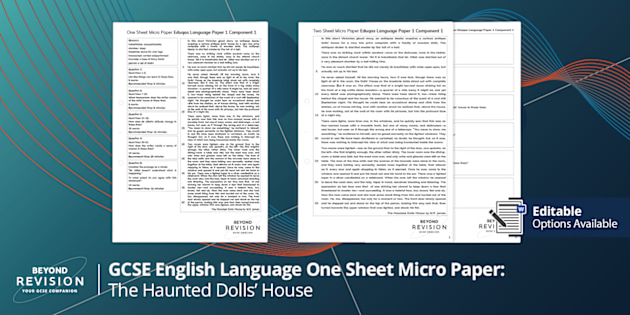 Eduqas English Language Papers | twinkl.co.uk