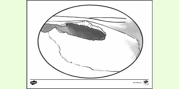 FREE! - Kilauea Colouring Sheet | Colouring Sheets - Twinkl