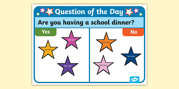 Question of the Day Self-Registration Class Survey