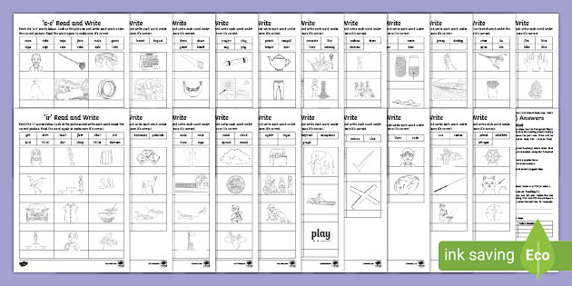 Phase 5 Read and Write Activity Pack (teacher made)