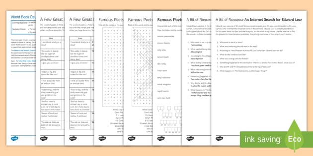 World Poetry Activity Pack | Teacher Made Resource | Twinkl