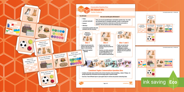 Dice Activities | twinkl.co.uk