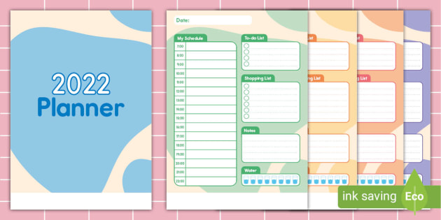 Daily Planning Notepad | Twinkl Busy Bees (teacher made)