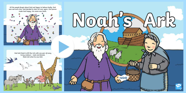 Noah and the Ark PowerPoint - Rainbow, Bible story, Important