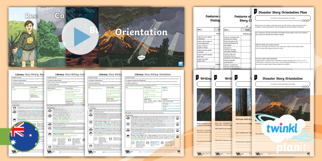 Year 6 Earthquakes and Volcanoes Story Writing Genre Unit Pack