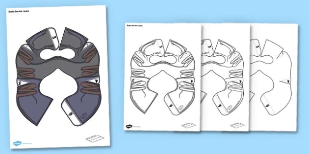 Beetle Bee Bot Jacket - beetle, beebot, bee bot, bee-bot, jacket
