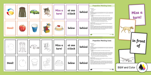 Prepositions Games | twinkl.com