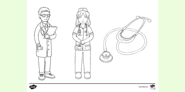 FREE! - Medical Colouring Page | Colouring Sheets