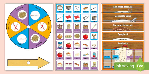 Dinner Time Game (teacher made)