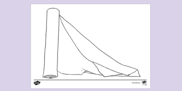 FREE! - Cloth Colouring Page | Colouring | Colouring Sheets