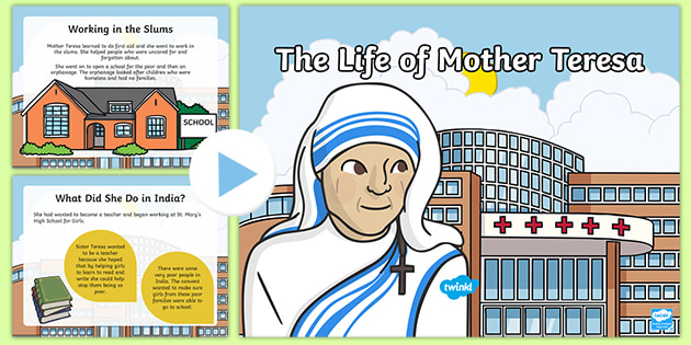 KS1 Mother Teresa PowerPoint (teacher made)