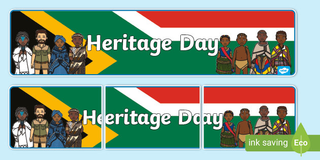 Heritage Day Banner (Teacher-Made)