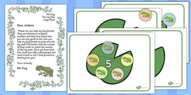 Counting Frogs Resource Pack (teacher made)