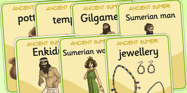 Ancient Sumer Display Posters (teacher made)